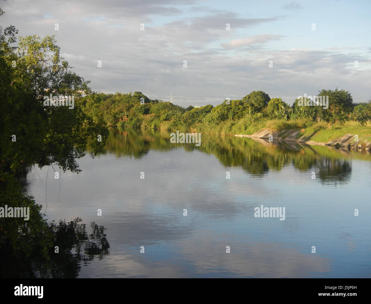 This image depicts the Bocaue River Bridge in Bocaue, Bulacan ...