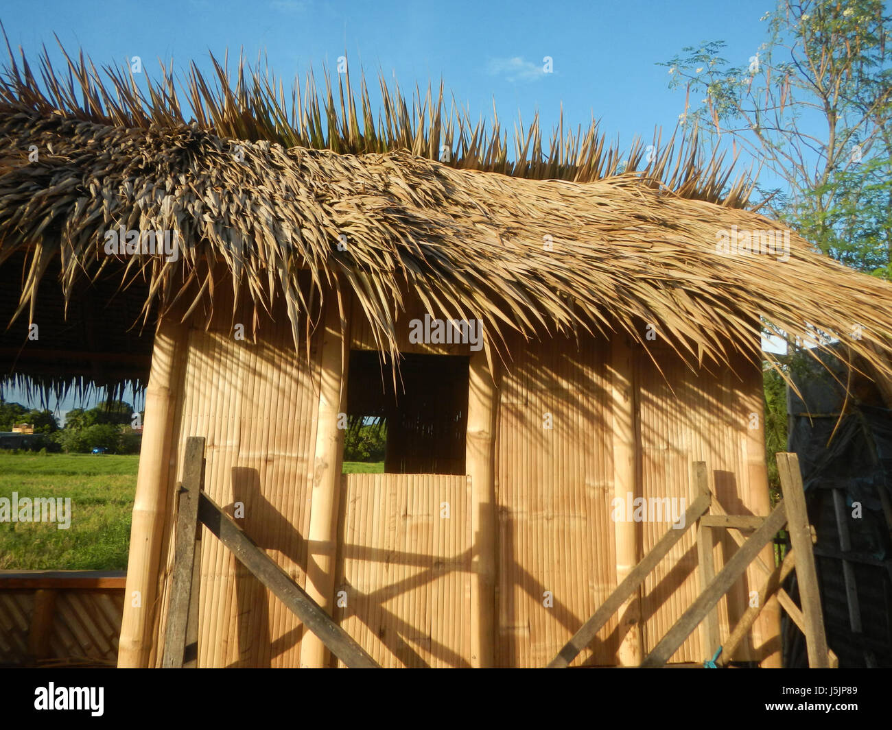 A photograph of the Bocaue River Bridge in Bulacan, Philippines ...