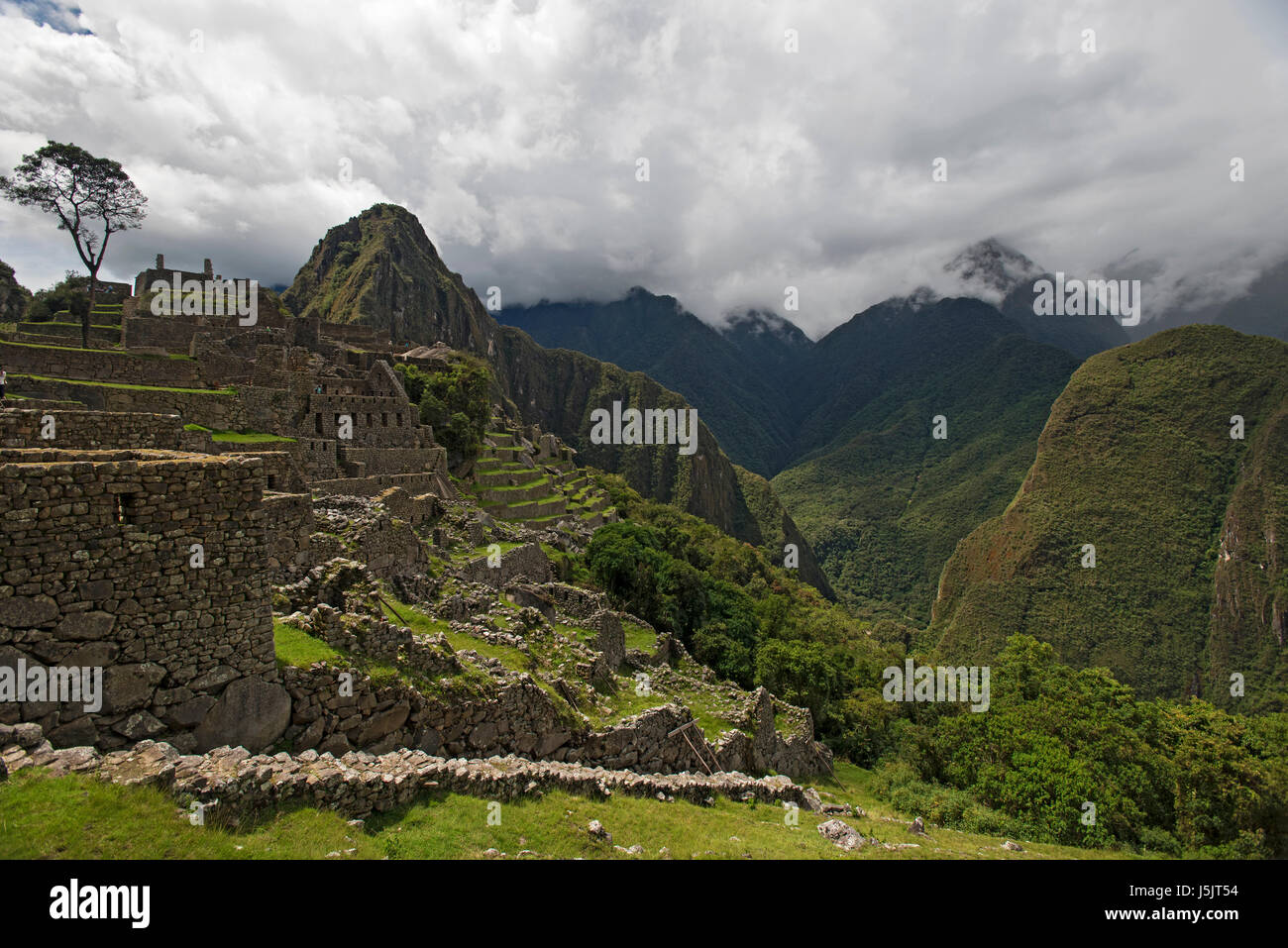 The ruins of Machu Picchu, Peru Stock Photo - Alamy