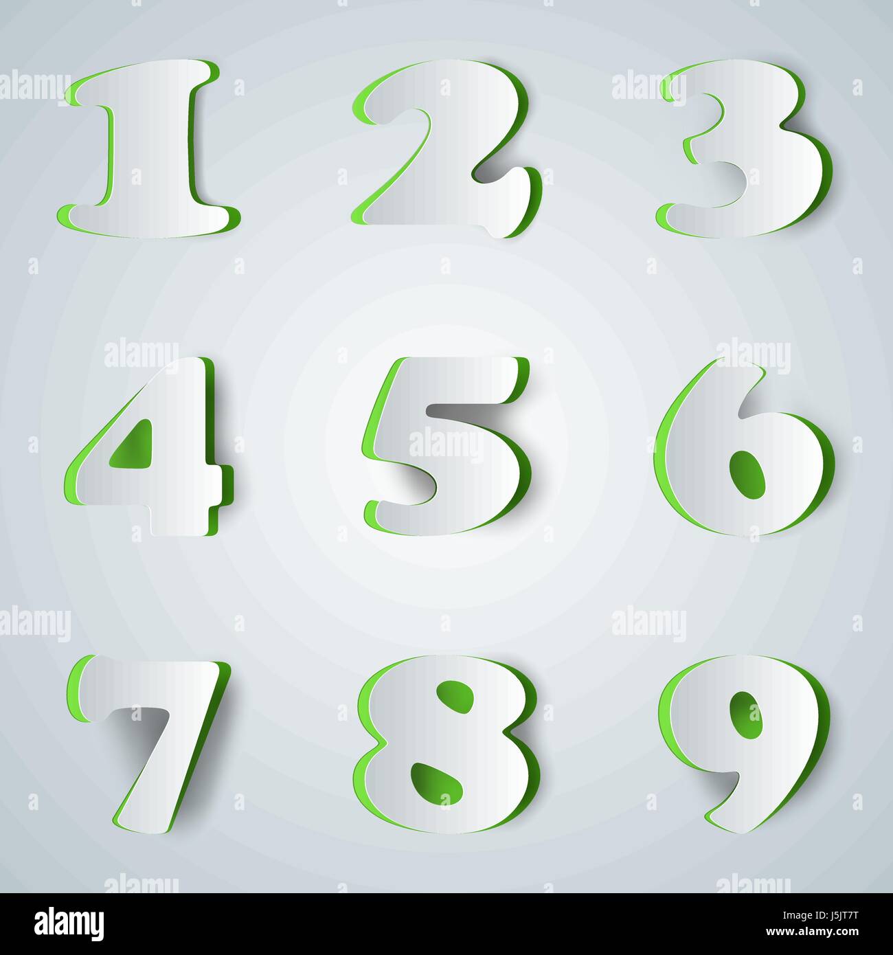 Abstract 3D digital illustration Infographic. Number icon Stock Vector ...