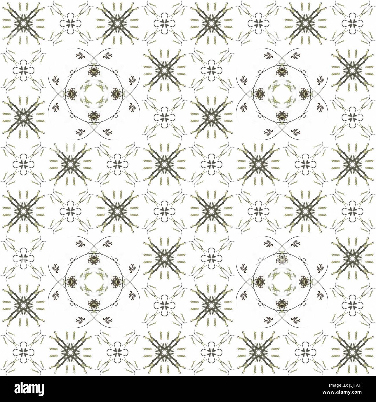 Seamless texture with 3D rendering abstract fractal gray pattern on a ...