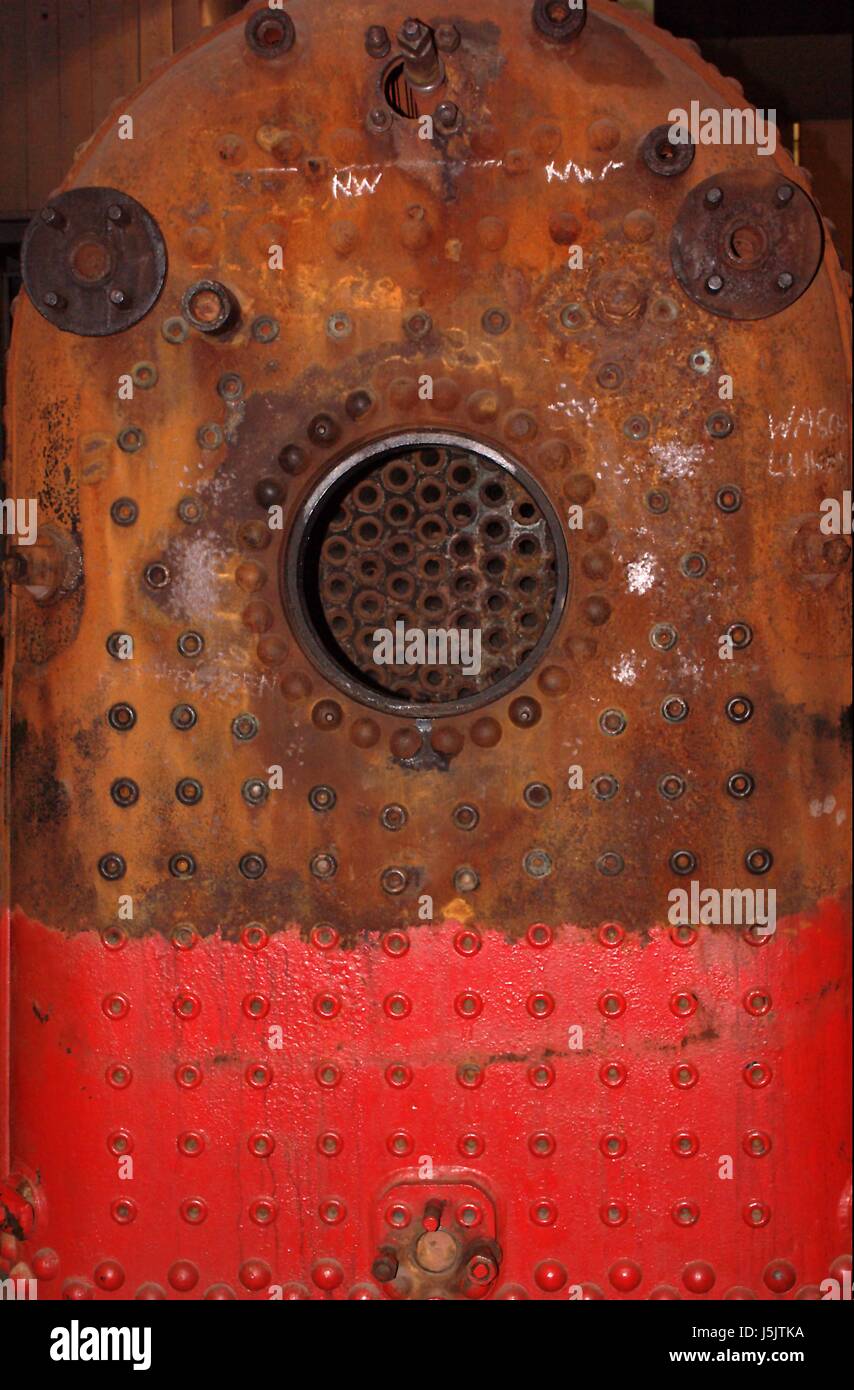 tool industry engine drive motor rust rusted work factory age elder old ...