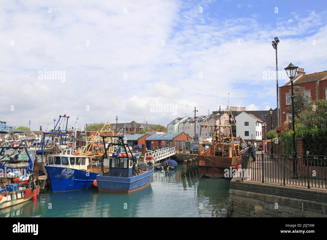 Camber Docks and Quay, Old Harbour, Old Portsmouth, Portsmouth ...