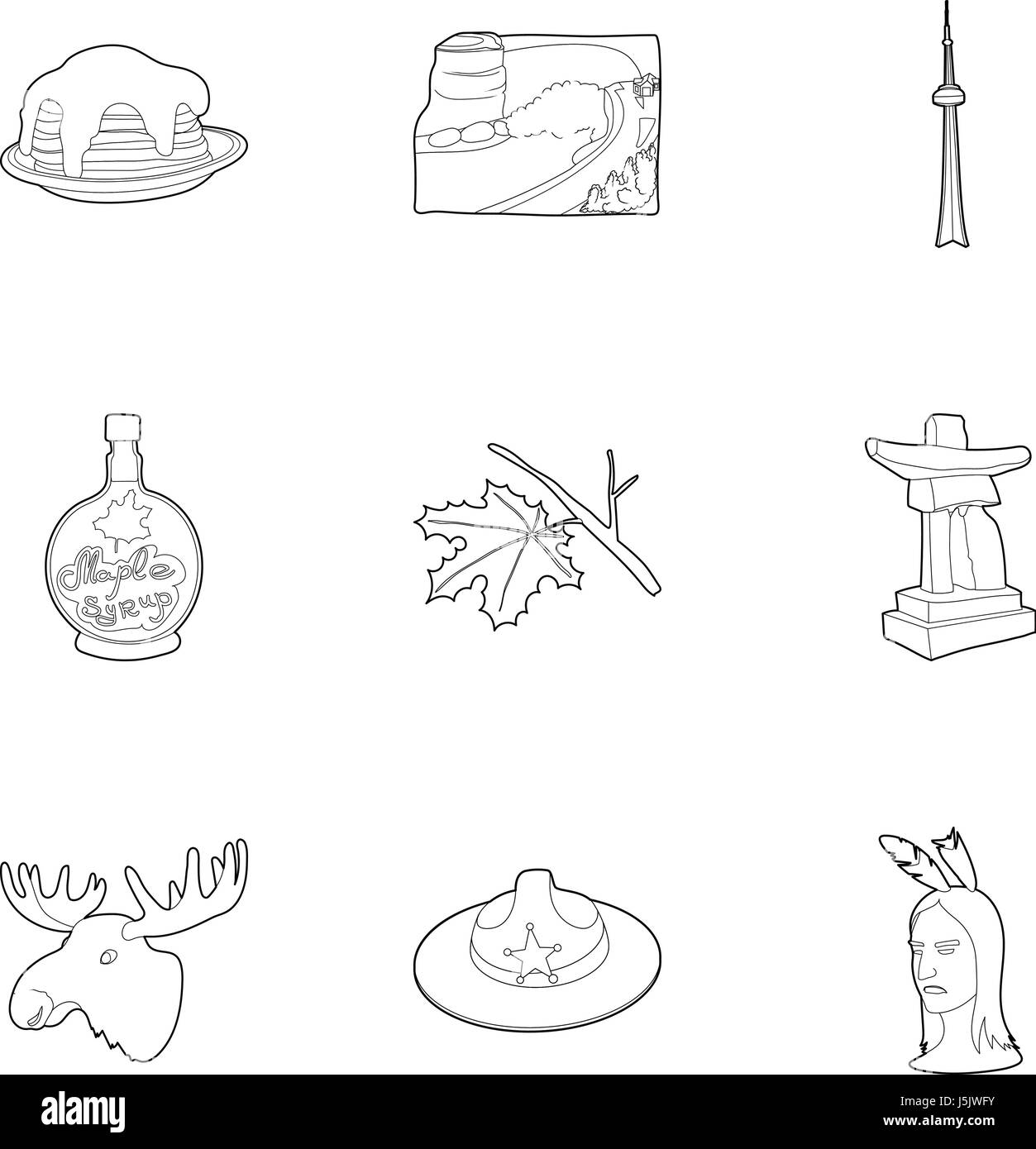 Canada celebration leaf Black and White Stock Photos & Images - Alamy