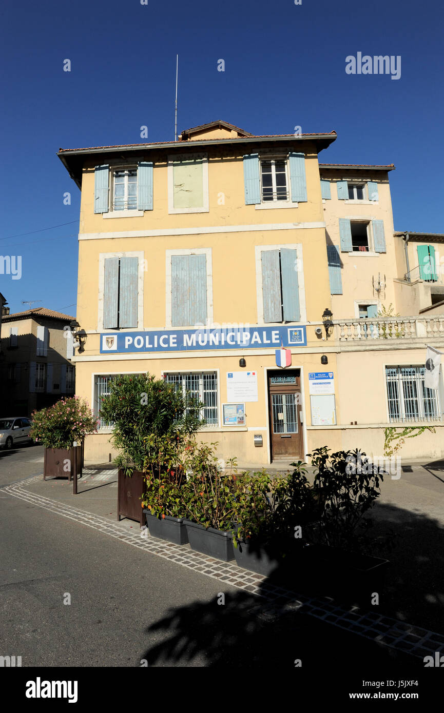 France police station hi-res stock photography and images - Alamy