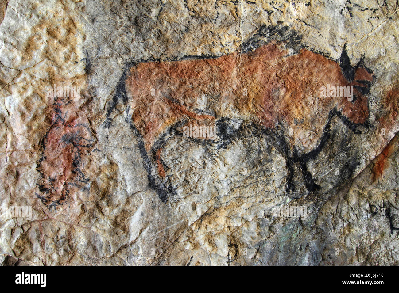 Cave painting prehistoric hi-res stock photography and images - Alamy
