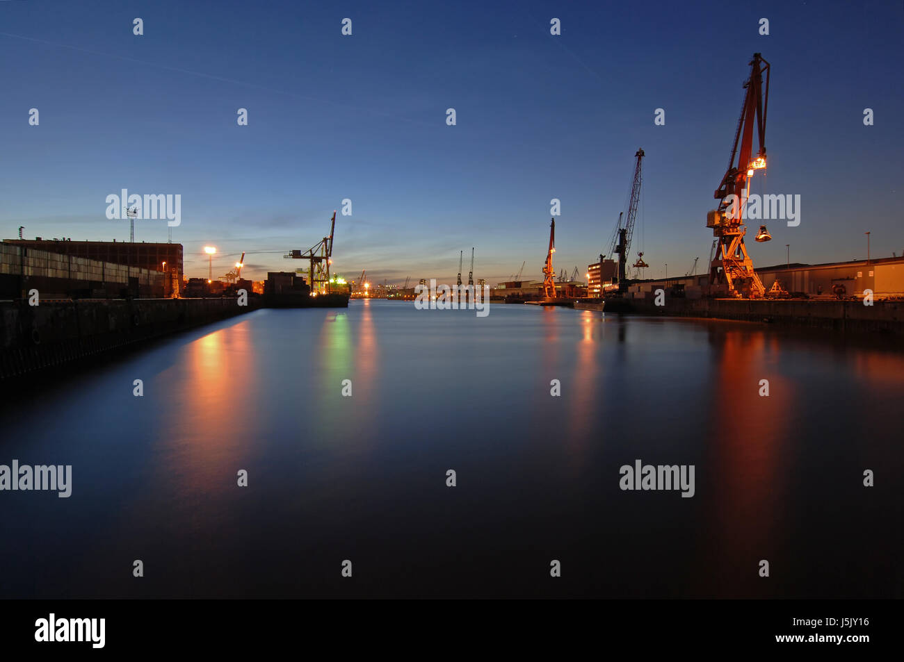 kaiser wilhelm port Stock Photo - Alamy