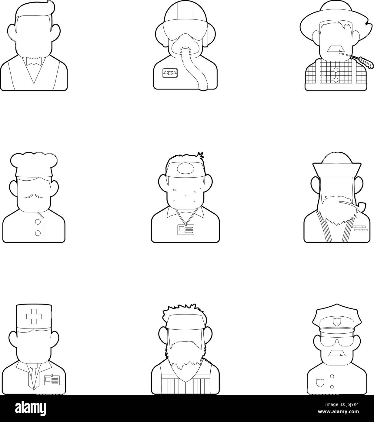 Activities line icons collection Stock Vector Images - Alamy