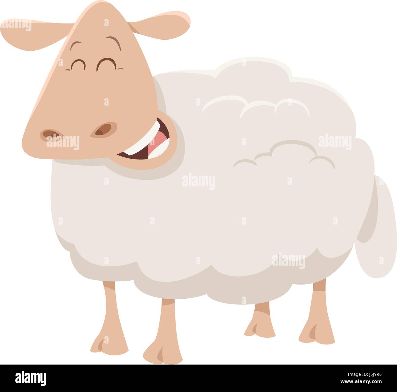Smiling Sheep Cartoon Stock Photos & Smiling Sheep Cartoon Stock Images ...