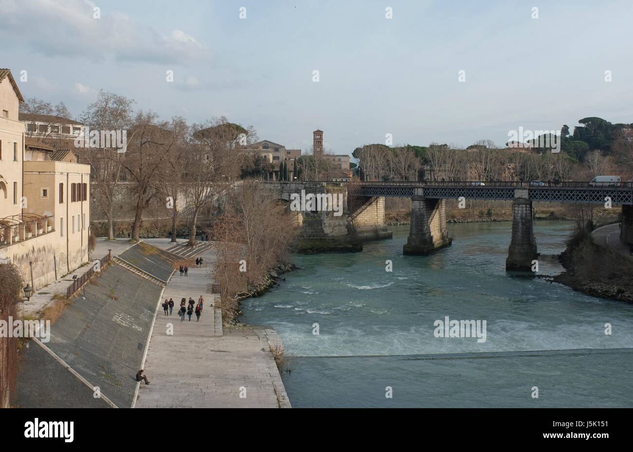 river tiber, rome, italy Stock Photo - Alamy