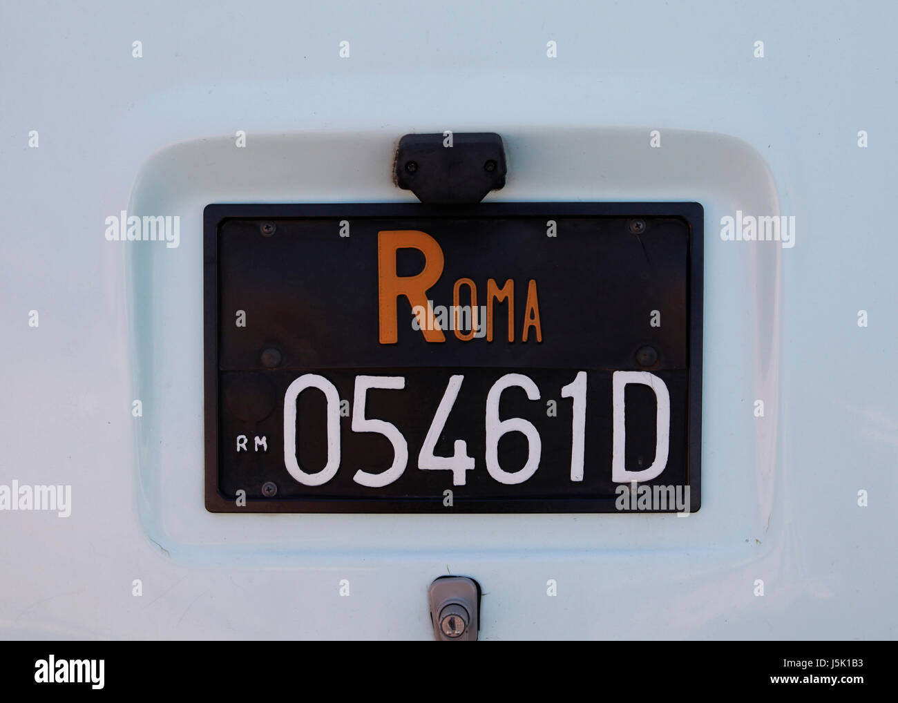 Number Plate Roma Rome High Resolution Stock Photography and Images - Alamy