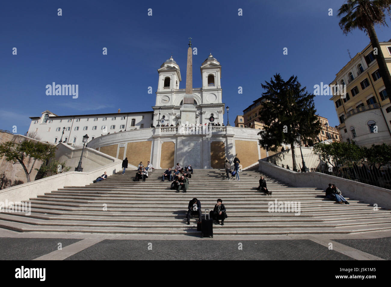 Scalinata di trinita dei monti hi-res stock photography and images - Alamy