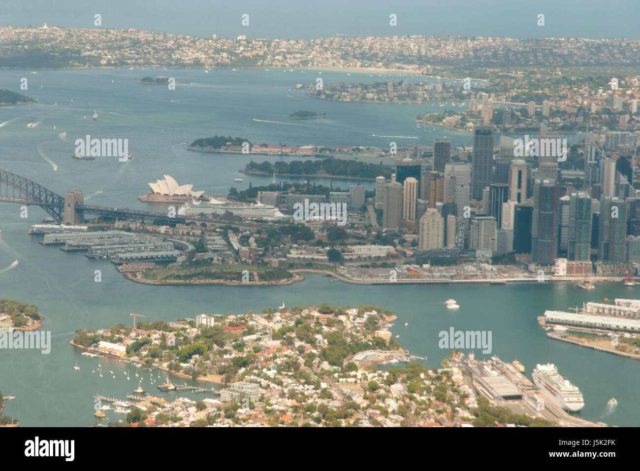 Sydney Aerial View - Australia Stock Photo - Alamy