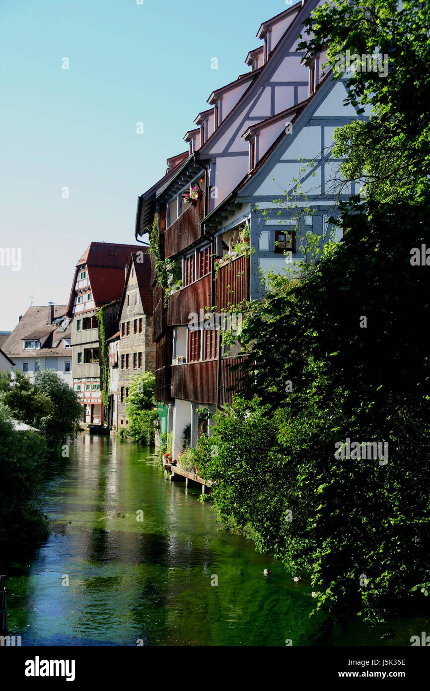 fishing district in ulm Stock Photo - Alamy