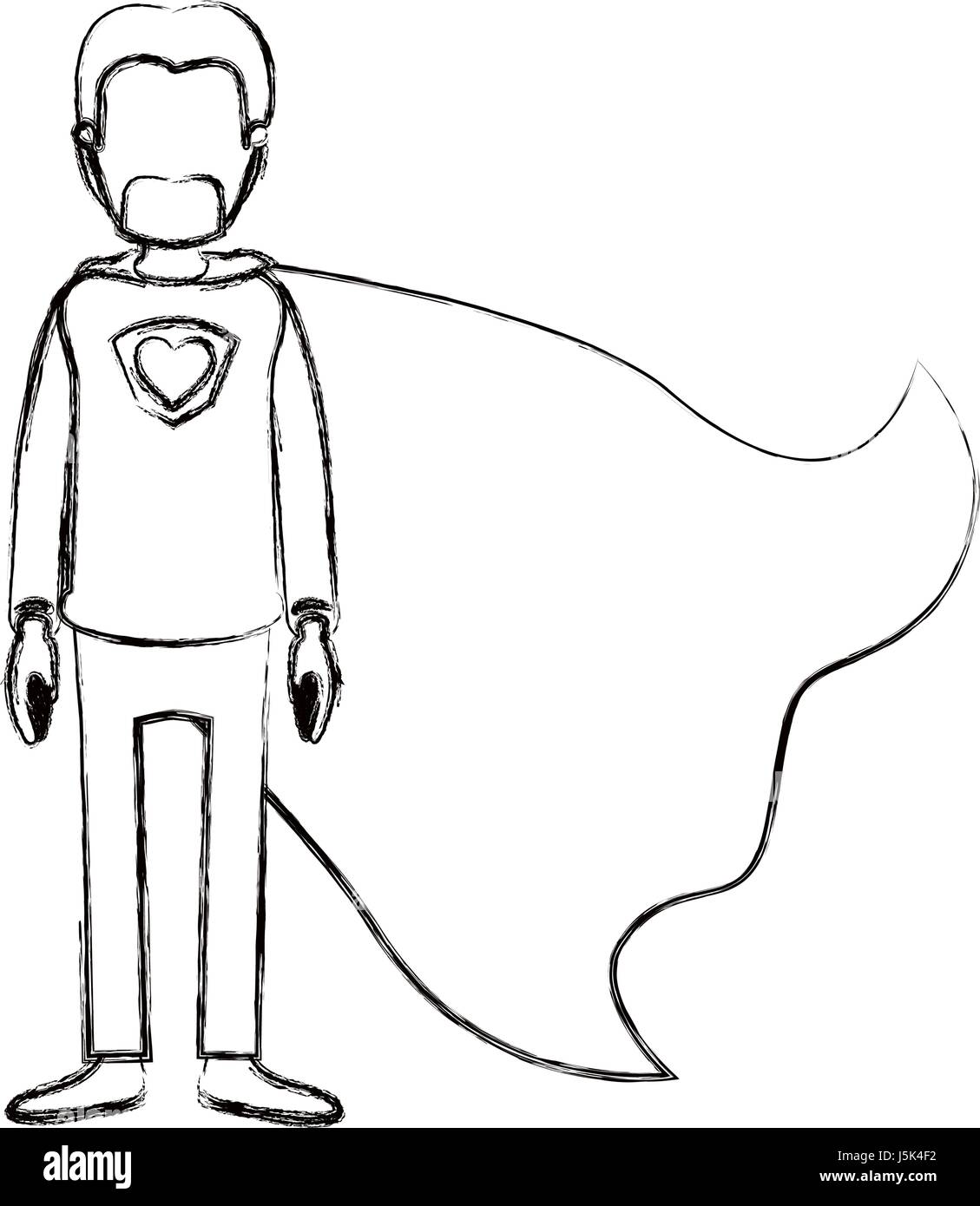 Superman vector Black and White Stock Photos & Images - Alamy