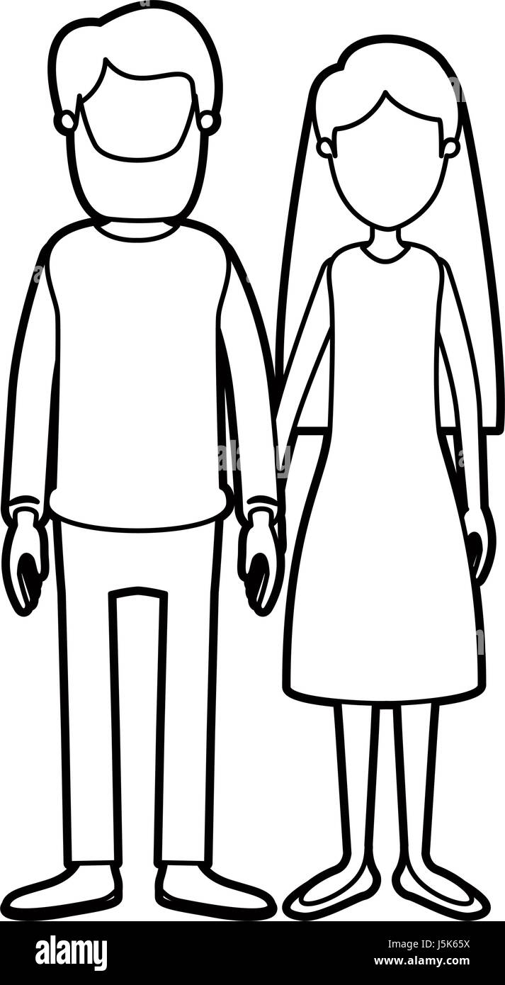 Thick dress Stock Vector Images - Alamy