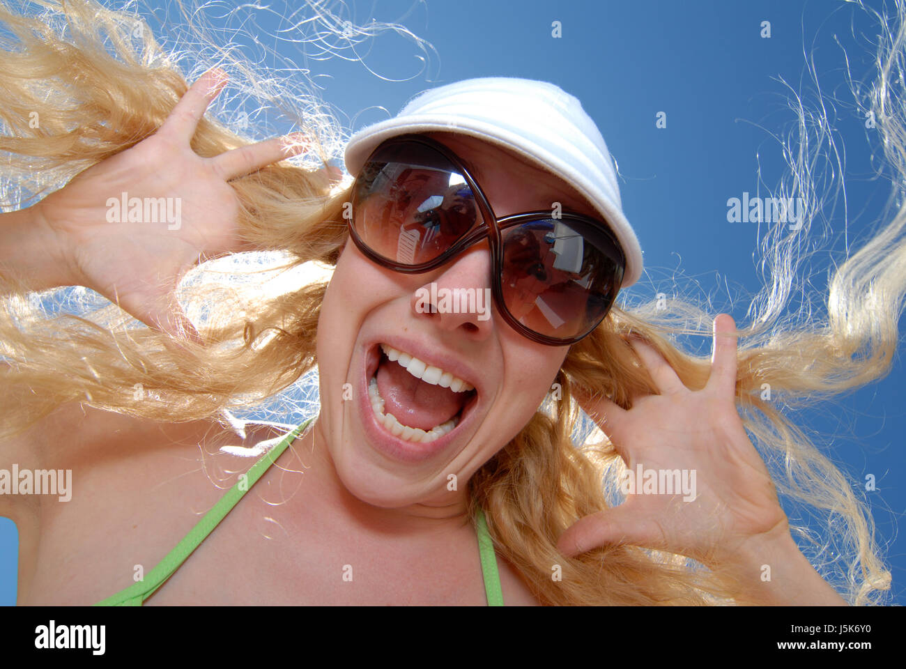 fun at the beach Stock Photo - Alamy