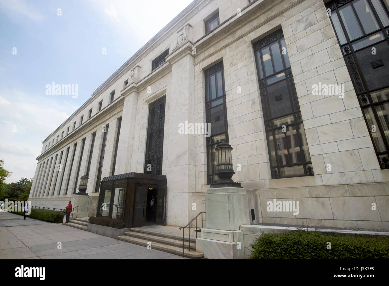 federal reserve system board eccles building Washington DC USA Stock ...