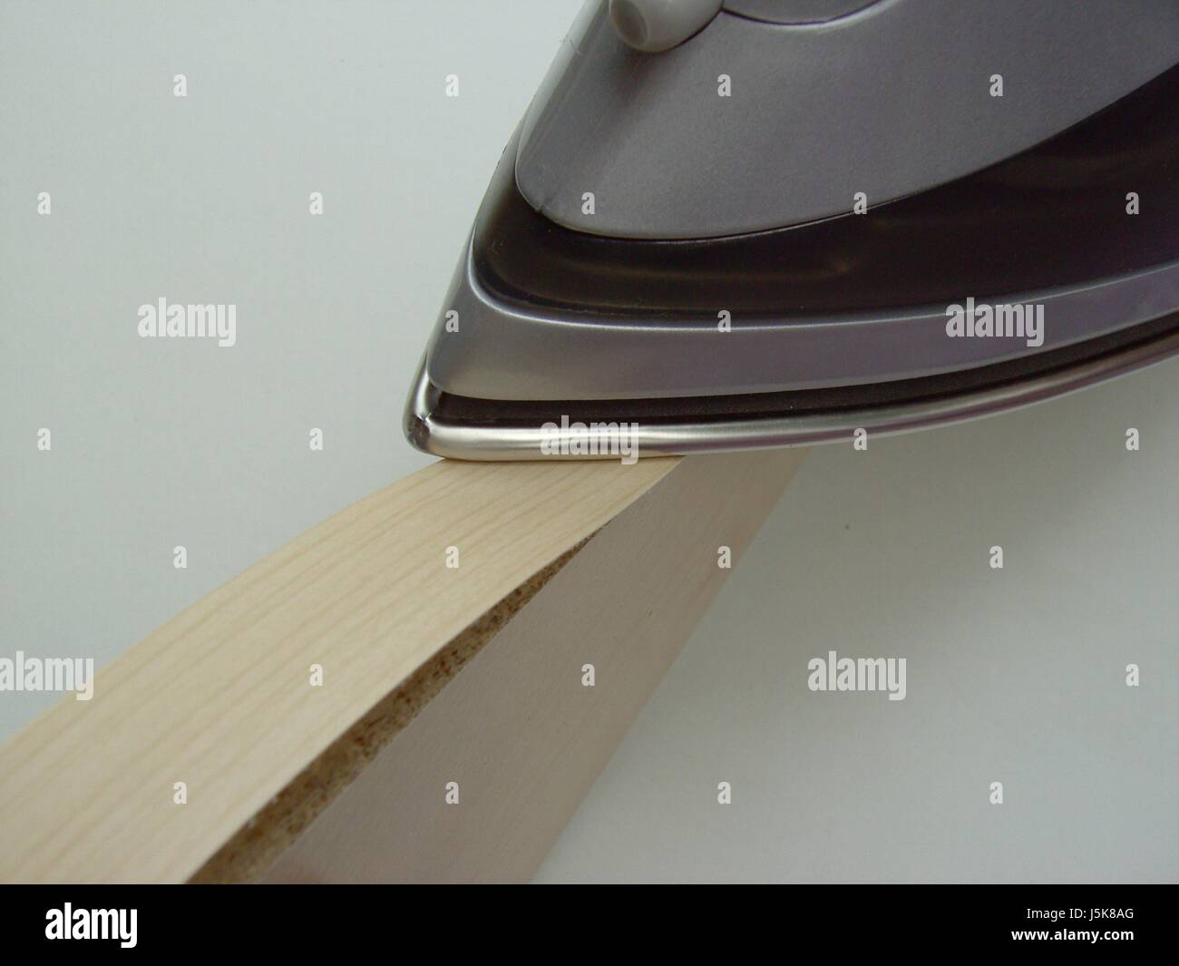 iron edge stick sticking chipboard veneer plate material stripes stripe ...