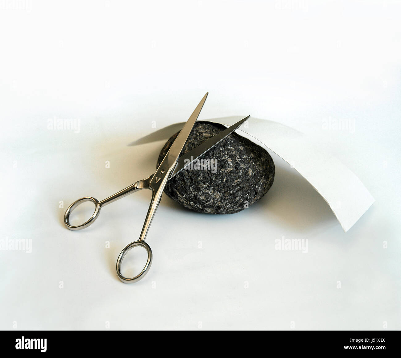 scissors stone paper Stock Photo - Alamy