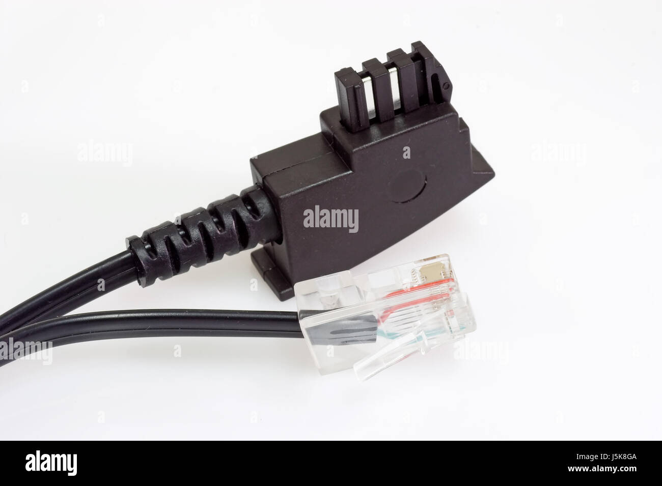 telephone phone plug data communication DSL plug connection data line ...