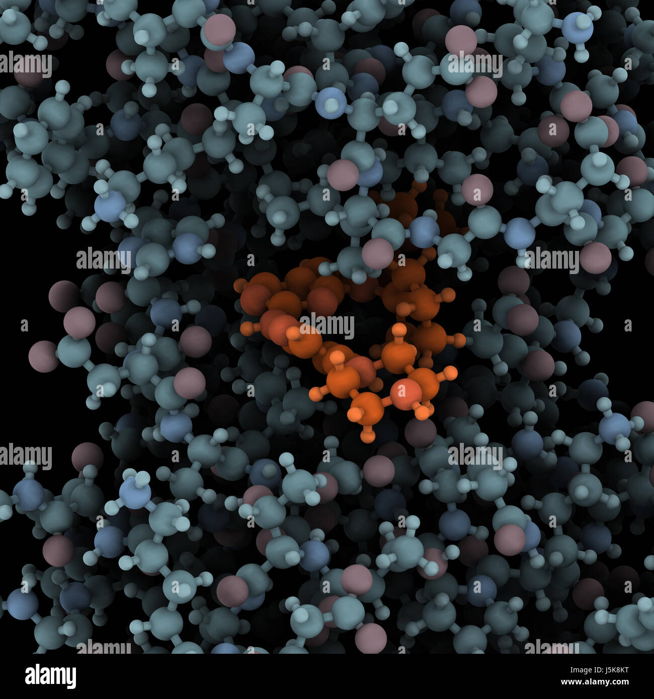 Cyclin-dependent kinase 6 (CDK6) bound to the inhibitor ribociclib ...