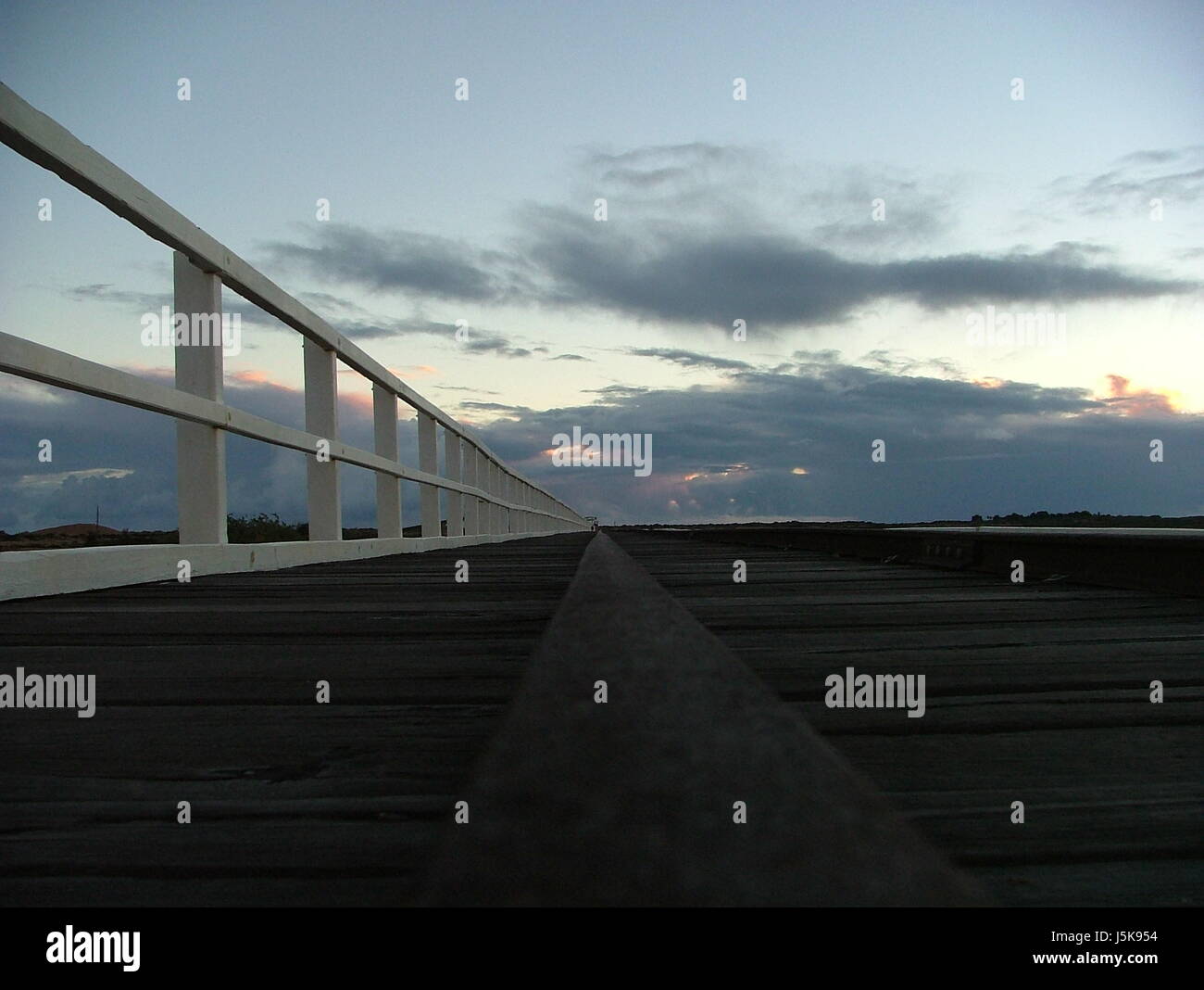 bridge in sunset Stock Photo - Alamy