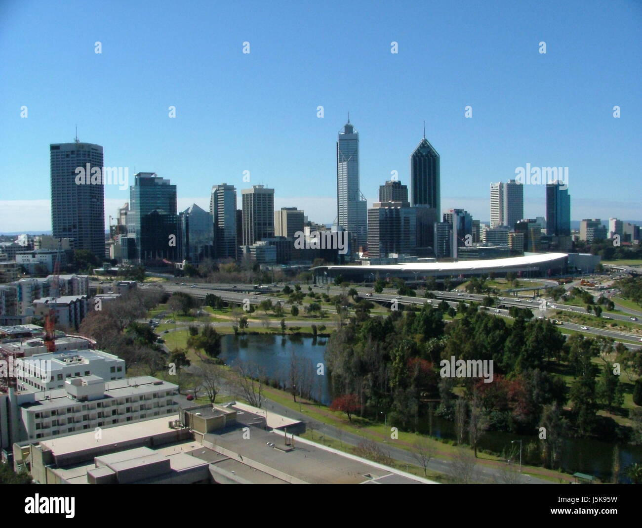 skyline of perth Stock Photo - Alamy