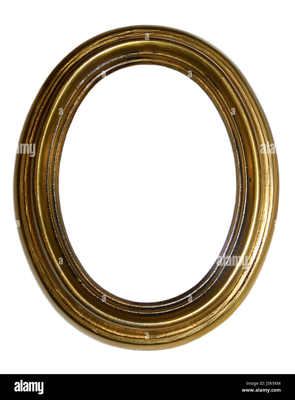 optional antique gilt deco plain decoration noble picture frame oval ...