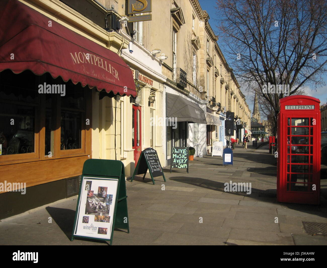 montpellier district in cheltenham,uk i Stock Photo - Alamy