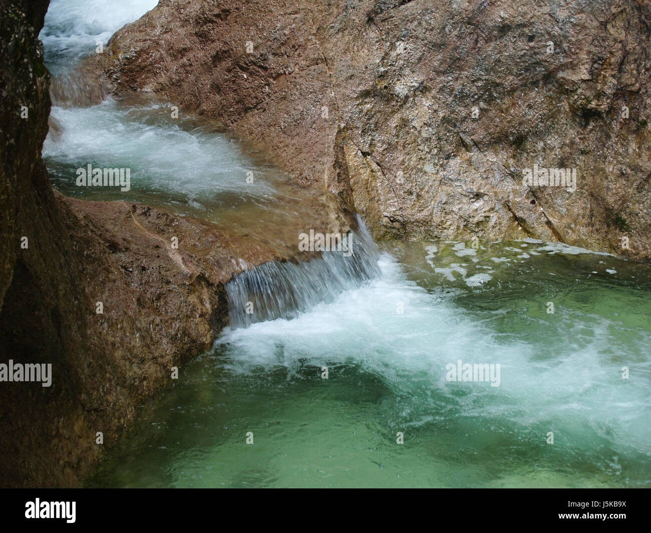stairs tree trees mountains bridge hike go hiking ramble rock bavaria ...