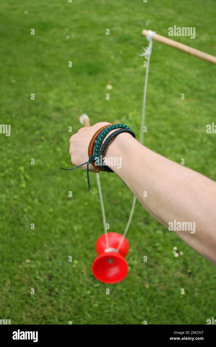 Diabolo juggling toy hi-res stock photography and images - Alamy