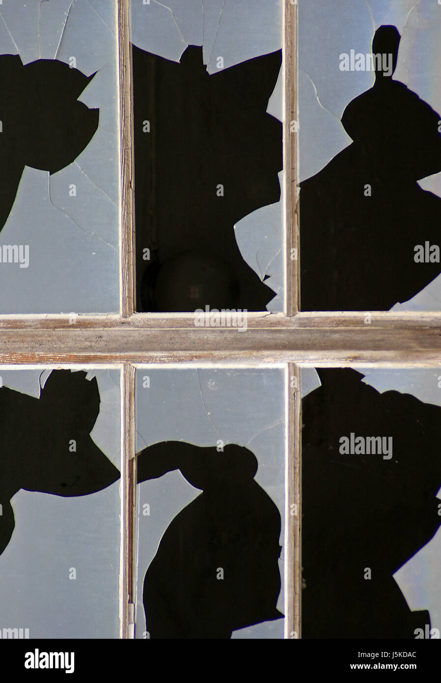 window porthole dormer window pane four ailing broken expiration blank ...