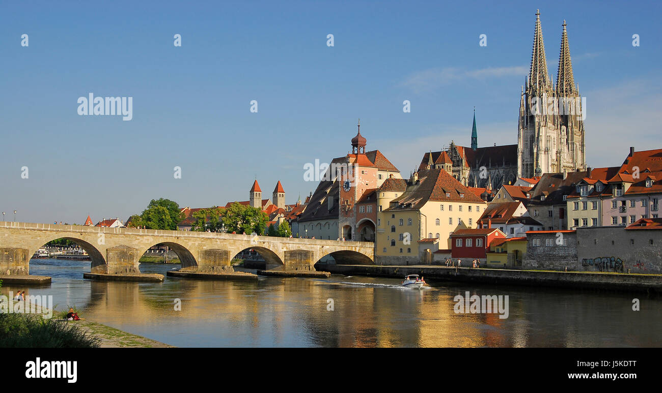 Ratisbon summer hi-res stock photography and images - Alamy