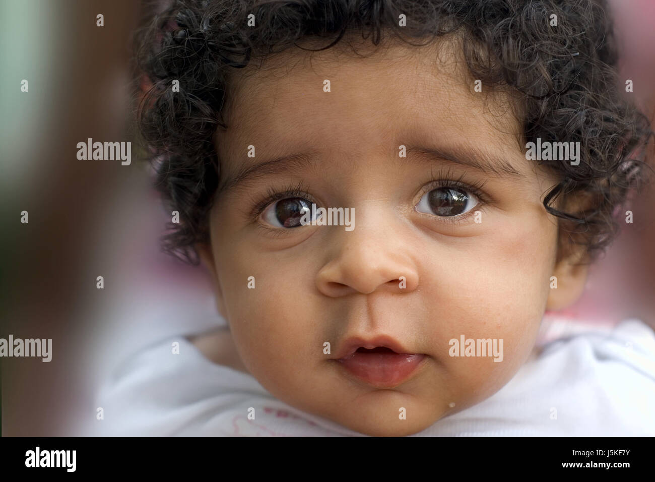 portrait black swarthy jetblack deep black eyes look glancing see view ...