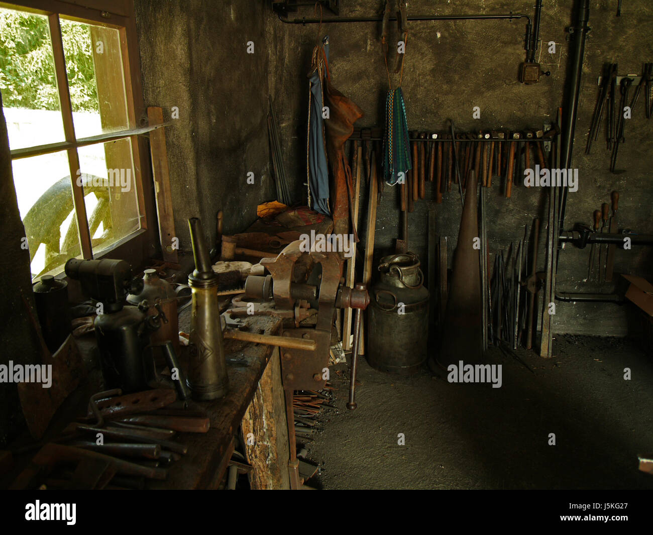 locksmith old retired i Stock Photo - Alamy