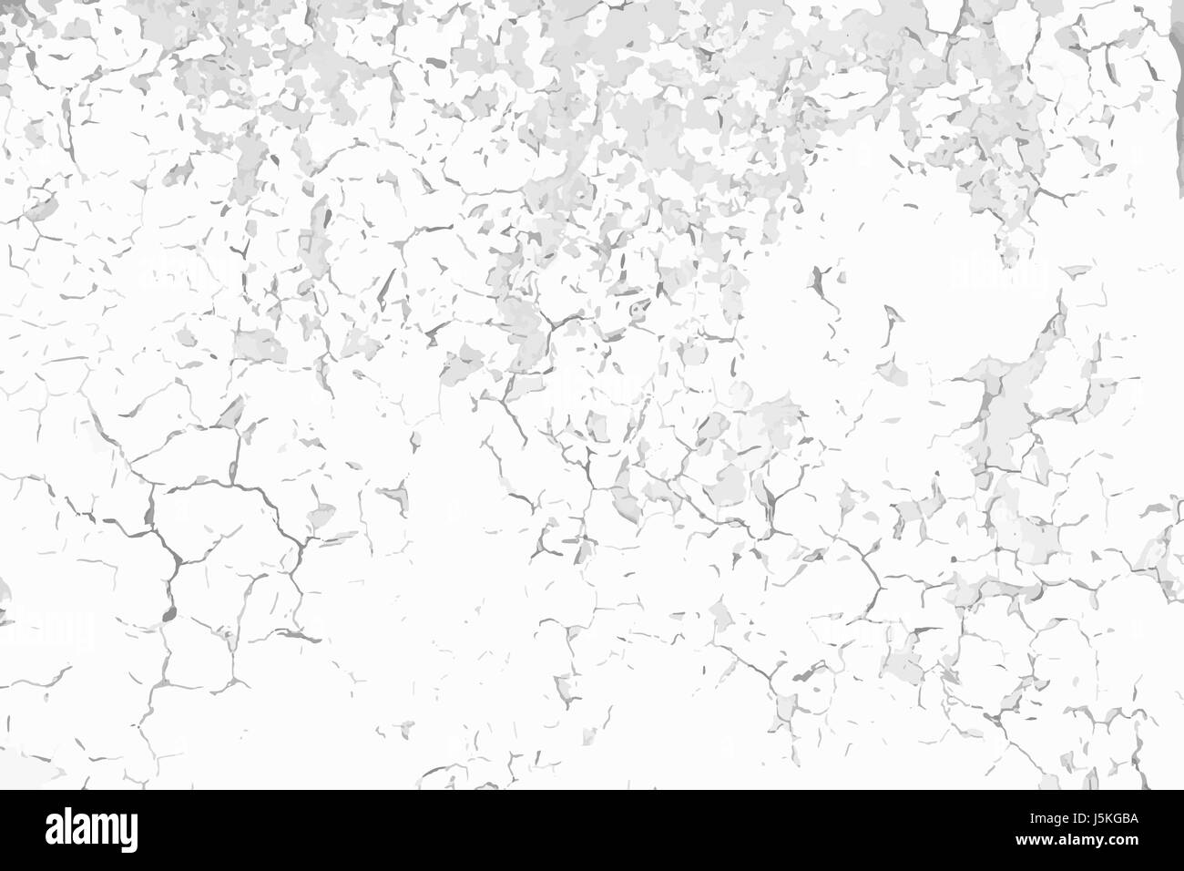 Old cracked paint background. Grunge black and white vector texture ...