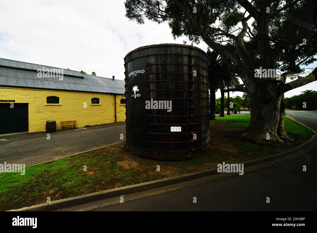 The Seppeltsfield wine estate in south Australia Stock Photo - Alamy