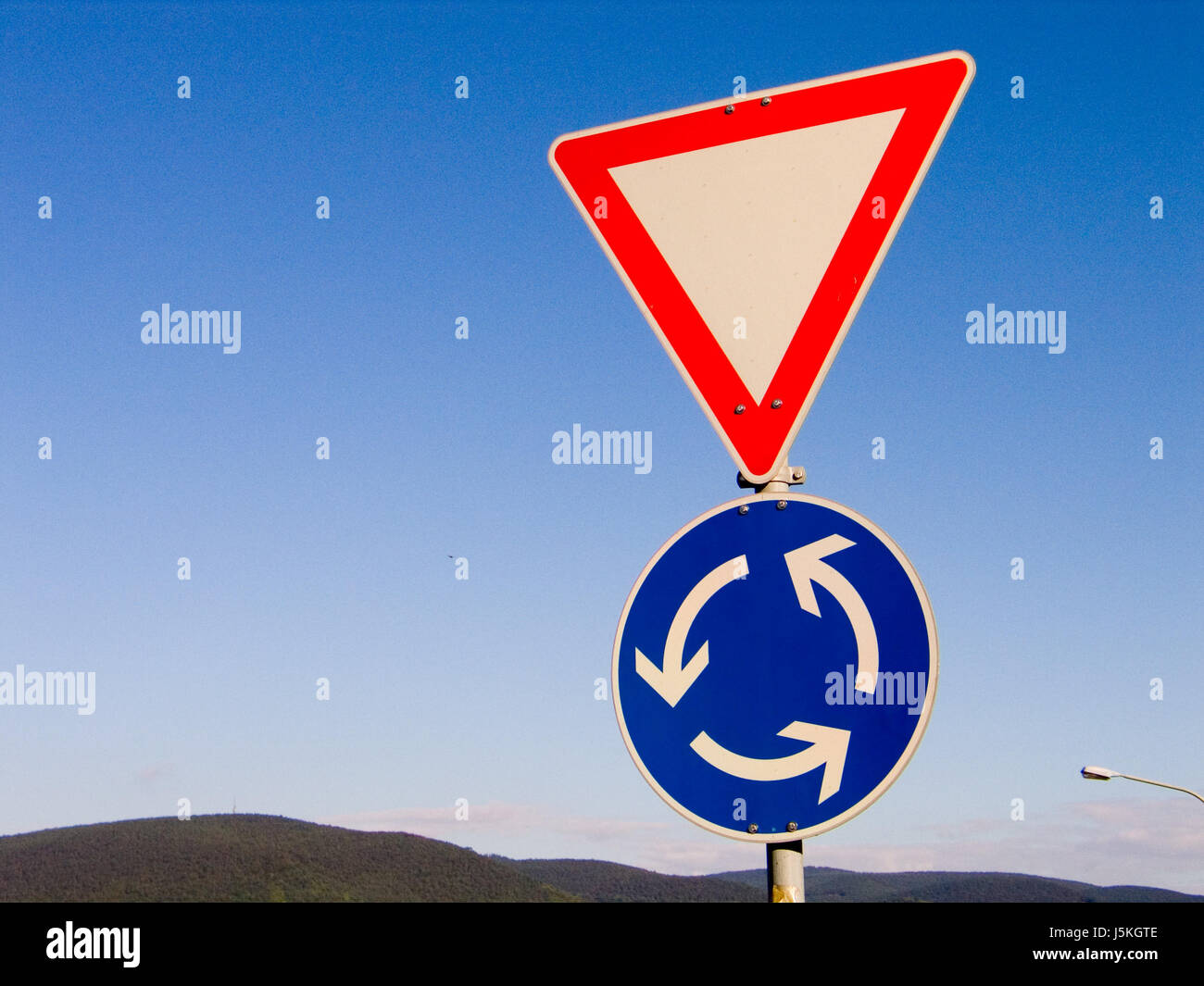 sign signal blue traffic transportation caution circle traffic sign ...
