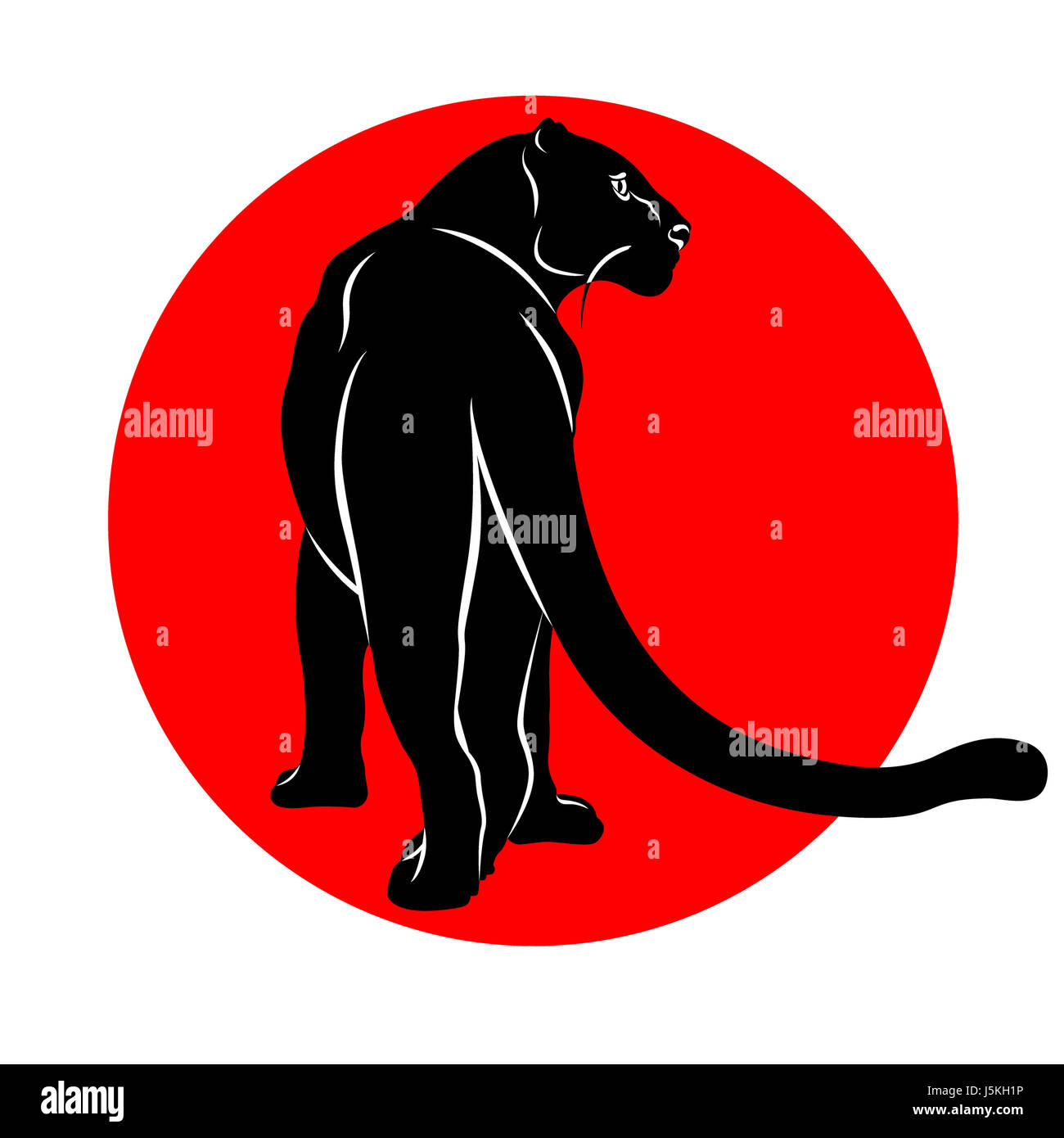 Black panther poster Cut Out Stock Images & Pictures - Alamy