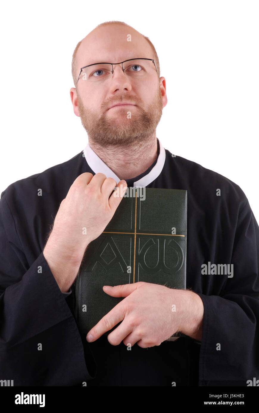 meditative religion religious belief hold bible costume priest robe ...