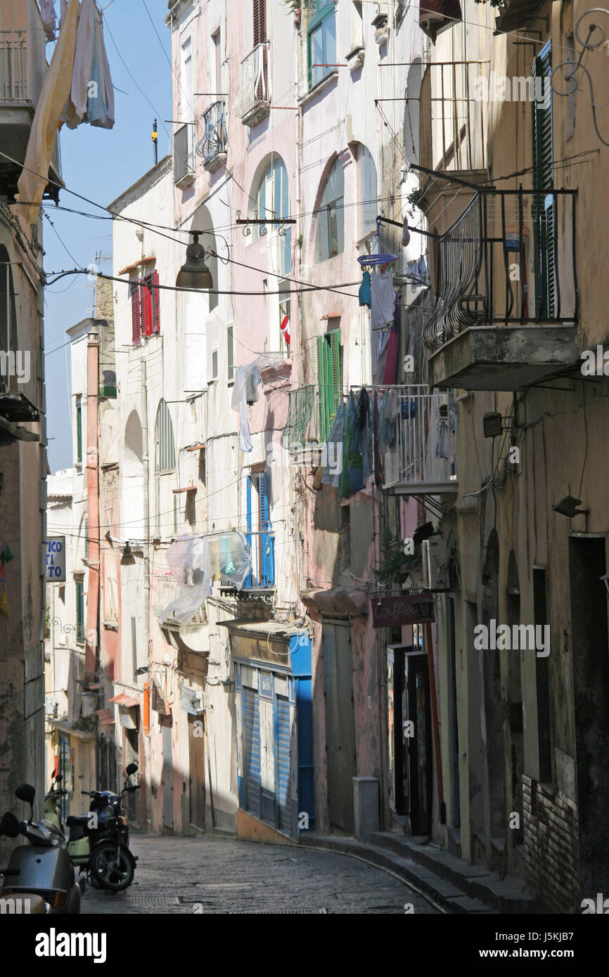 italy isle island blue house building shine shines bright lucent light ...