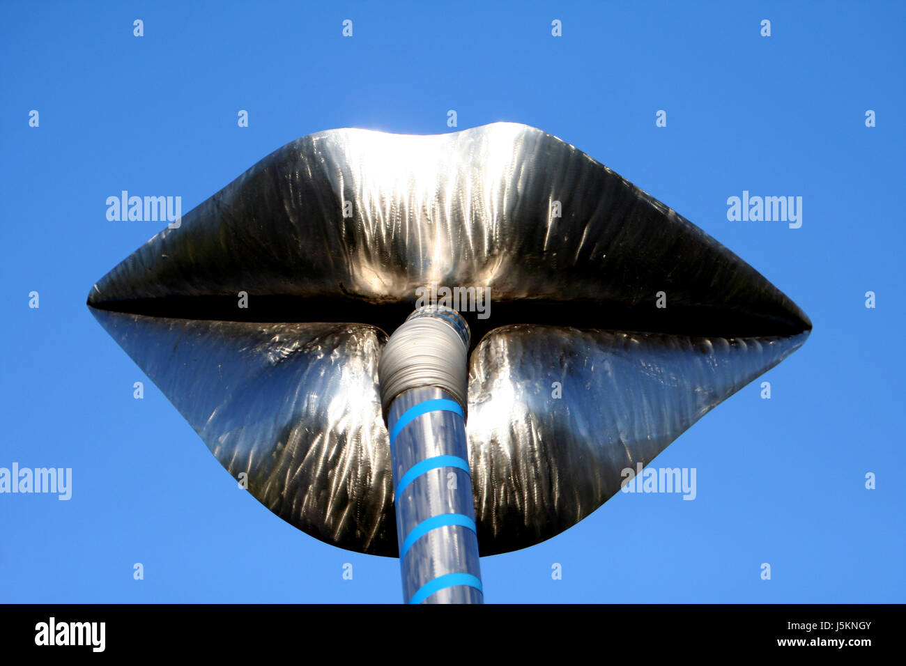 drink drinking bibs art high-grade steel lips reflex metal brilliance ...