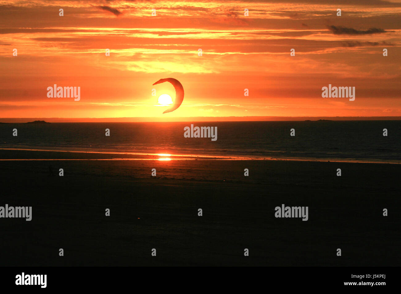 sunset beach seaside the beach seashore mood salt water sea ocean water ...