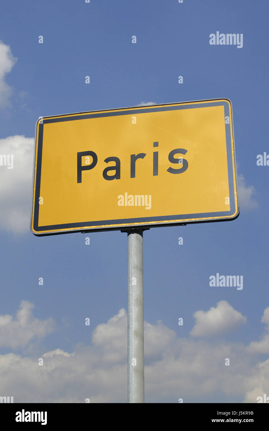 Paris writing font hi-res stock photography and images - Alamy