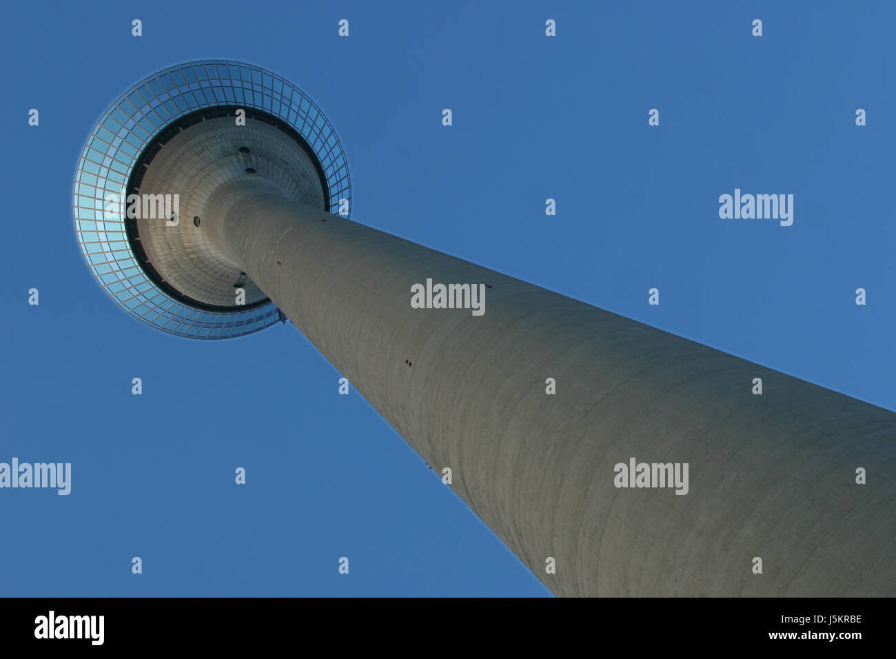rhine tower dusseldorf Stock Photo - Alamy