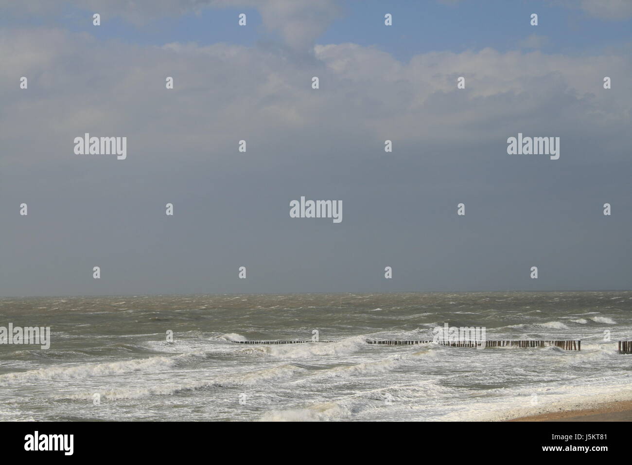 north sea storm tides Stock Photo - Alamy