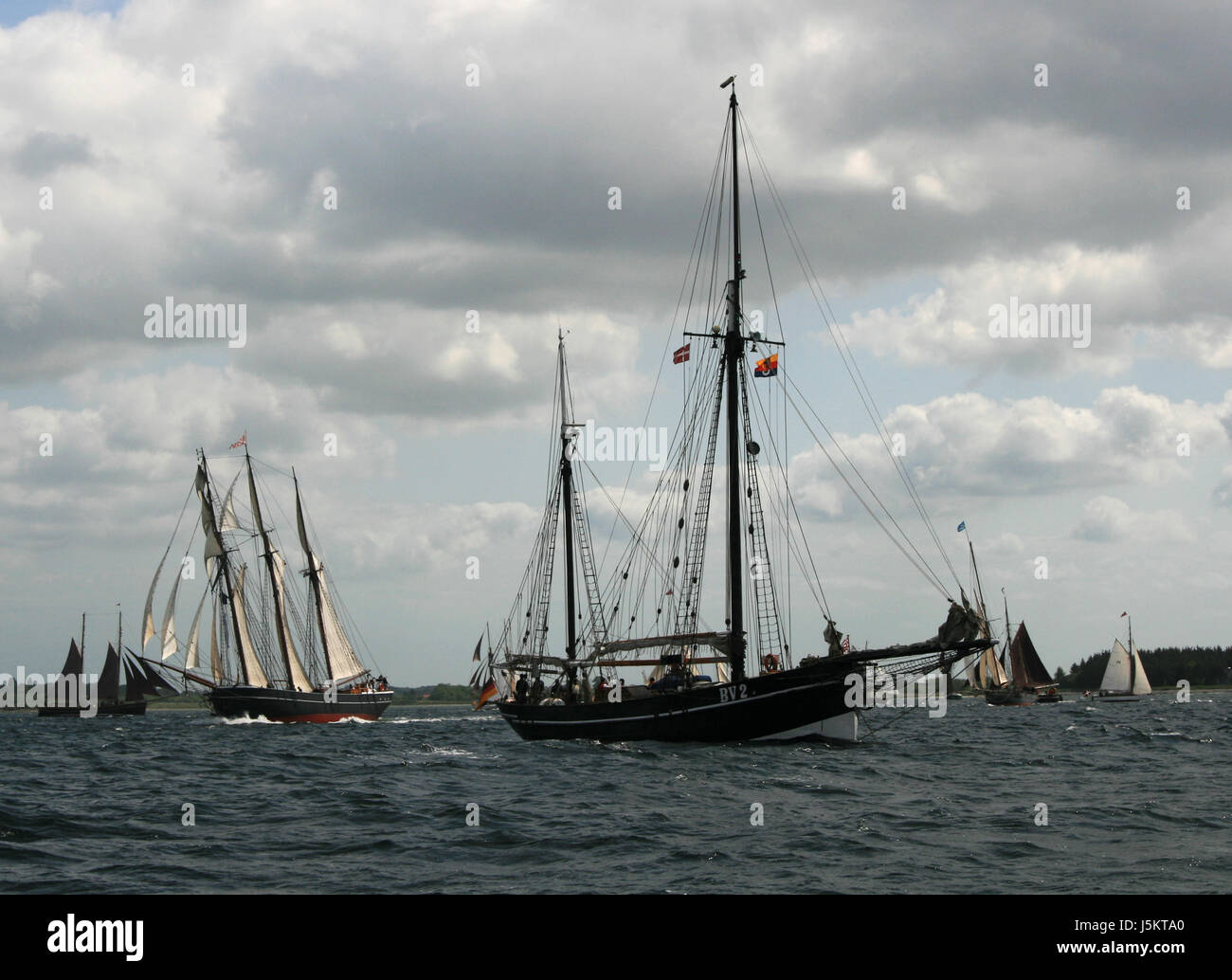 sail water baltic sea salt water sea ocean old-timer sailing ship ...