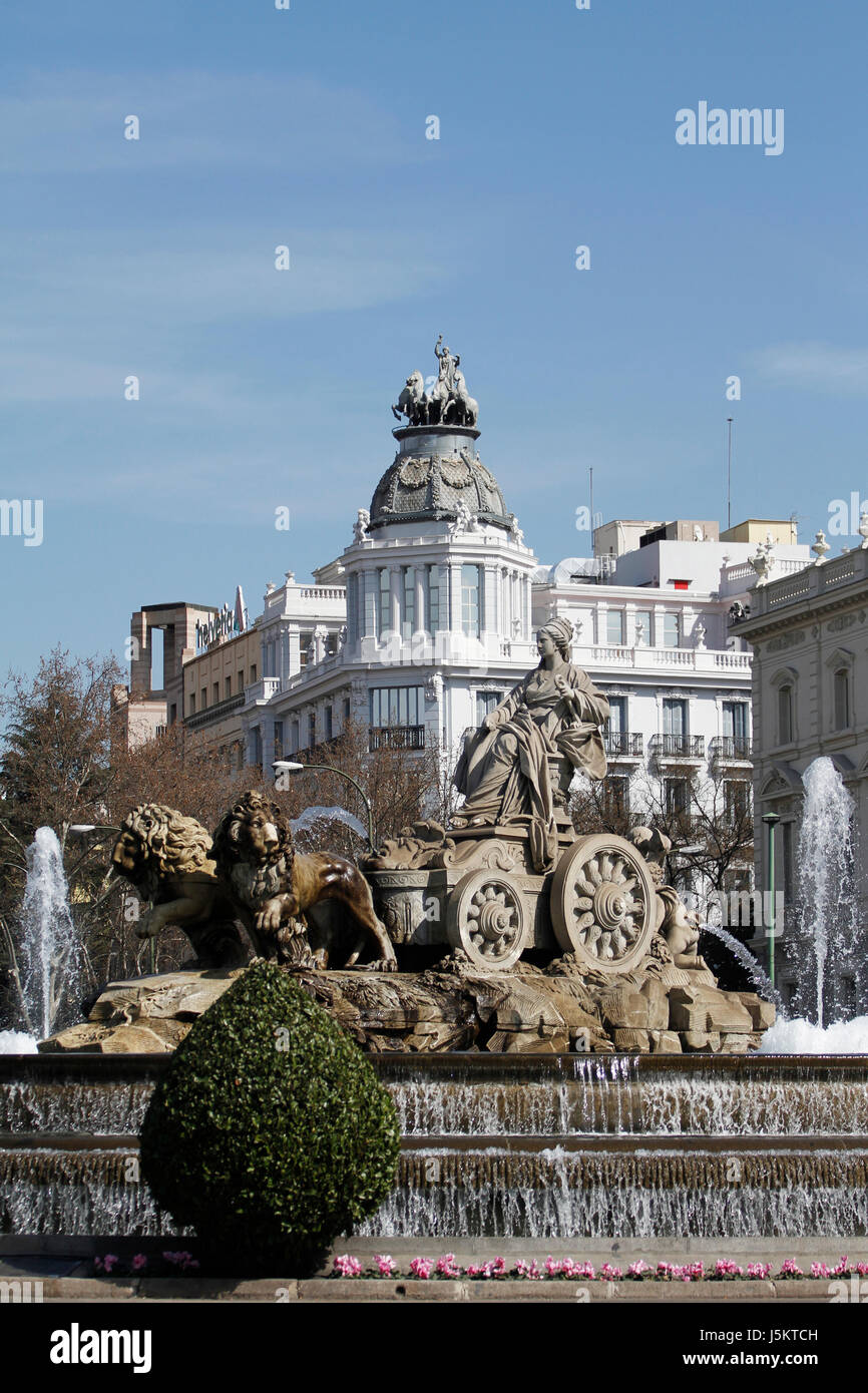 Paseo de recoletos hi-res stock photography and images - Alamy