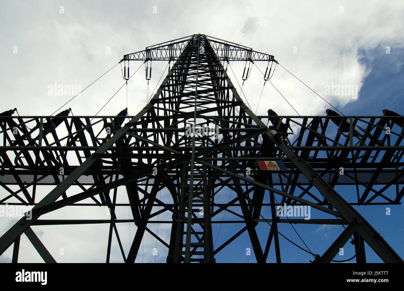 blue energy power electricity electric power steel voltage mast current ...